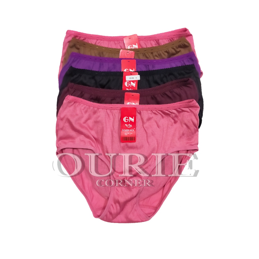 Jual 6 Celana Dalam Wanita - GN 939 OC - GOLDEN NICK - SET 6 - CD Dewasa - Remaja Putri ...