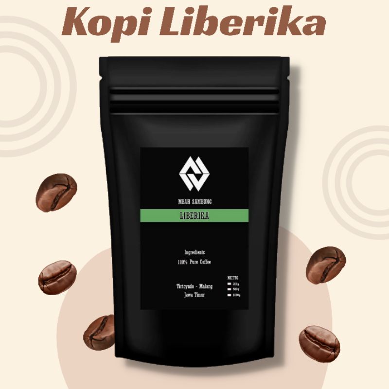 Jual Kopi Liberika / Excelsa Bubuk - Kopi Mbah Sambung - 1 KG | Roasted ...