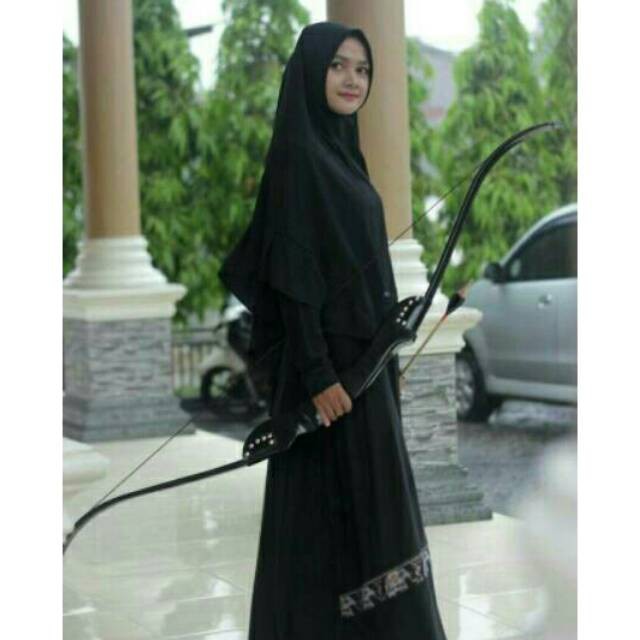 Jual Busur Panah black Recurve Risser 50cm | Shopee Indonesia