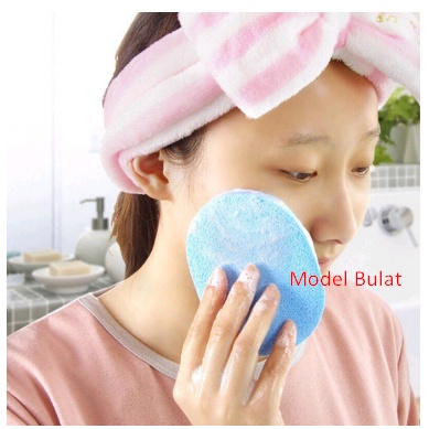 Jual NJD - Spons Pembersih Wajah Facial Mask Sponge STICK SPONS KENTANG ...