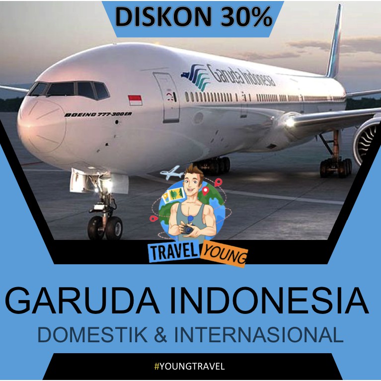 Jual TIKET PESAWAT GARUDA INDONESIA PROMO SEMUA RUTE | Shopee Indonesia