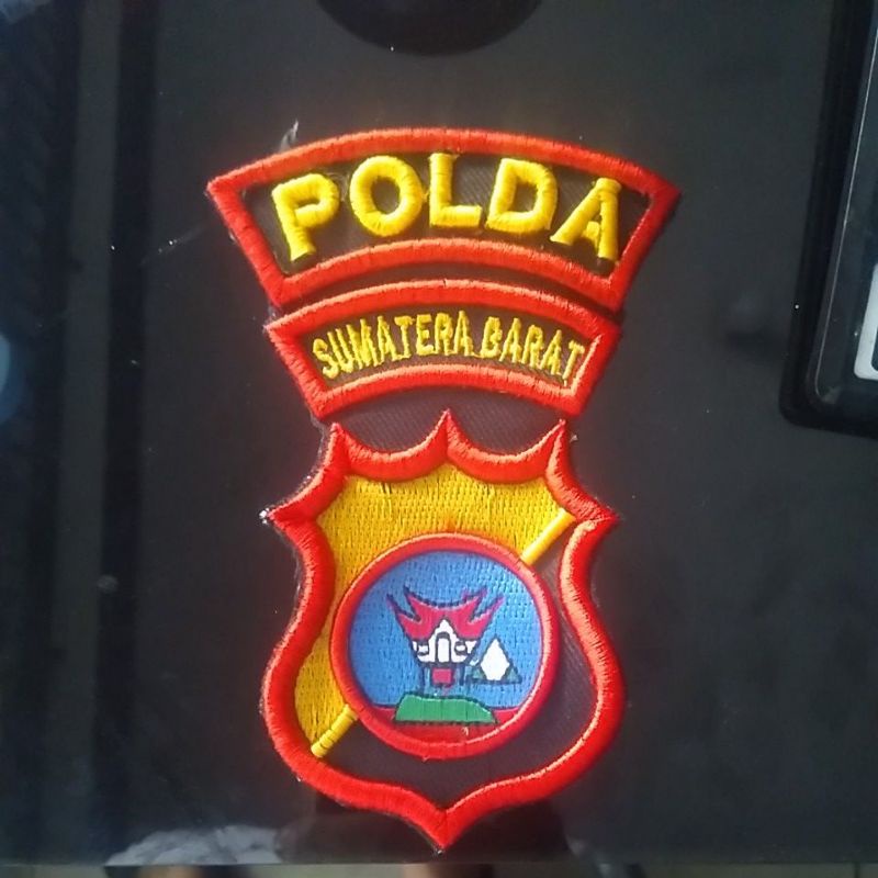 Jual Logo Polda bordir timbul high quality | Shopee Indonesia