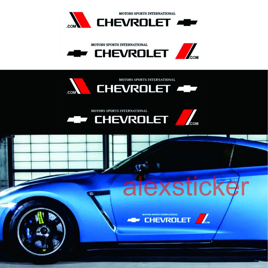 Jual Stiker cutting sticker mobil CHEVROLET | Shopee Indonesia