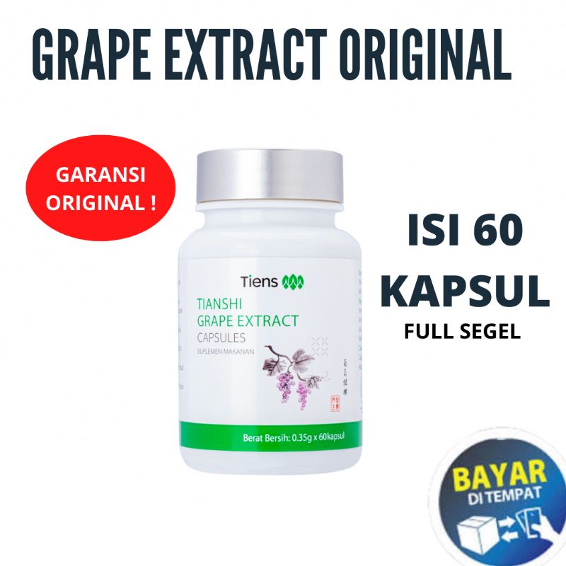 Jual Grape Extract Obat Jantung Fitofarmaka/ Obat Stroke Biji Anggur ...