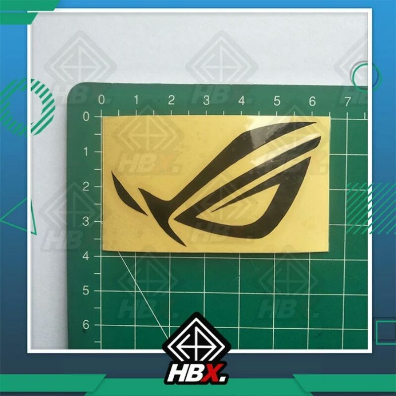 Jual Cutting Sticker Stiker Asus Rog 6x3,5cm | Shopee Indonesia