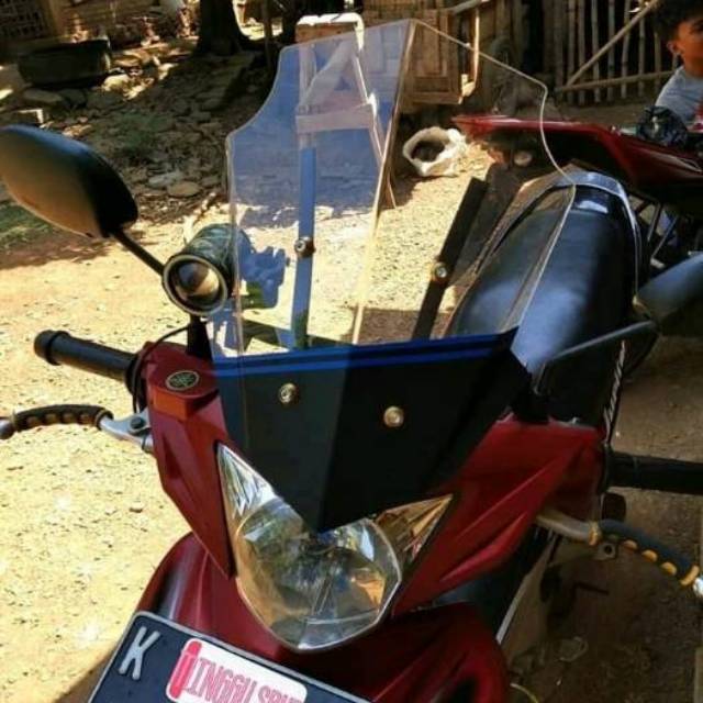 Jual Visor Windshield Custom Universal Motor Adventure | Shopee Indonesia