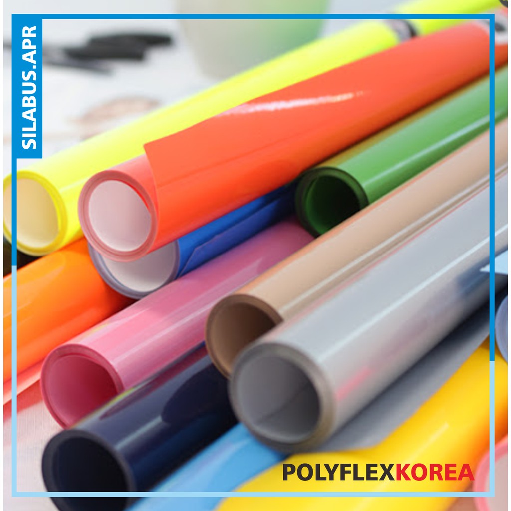 Jual Polyflex PVC Korea Best Seller / PVC Flex / Sticker Polyflek ...