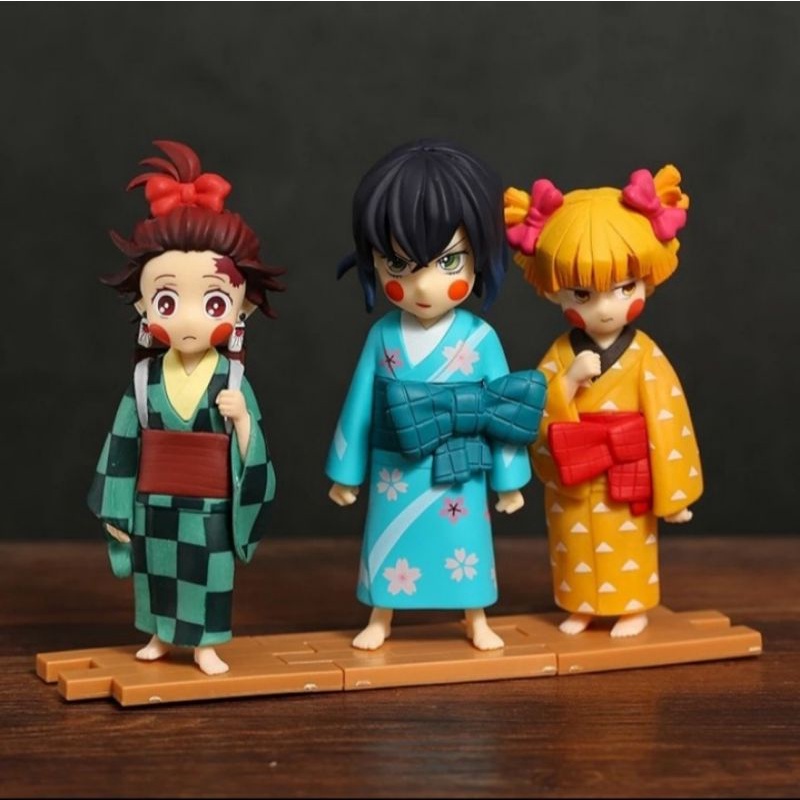 Jual Action figure kimetsu no yaiba Distric arc (Geisha) Kamado Tanjiro ...