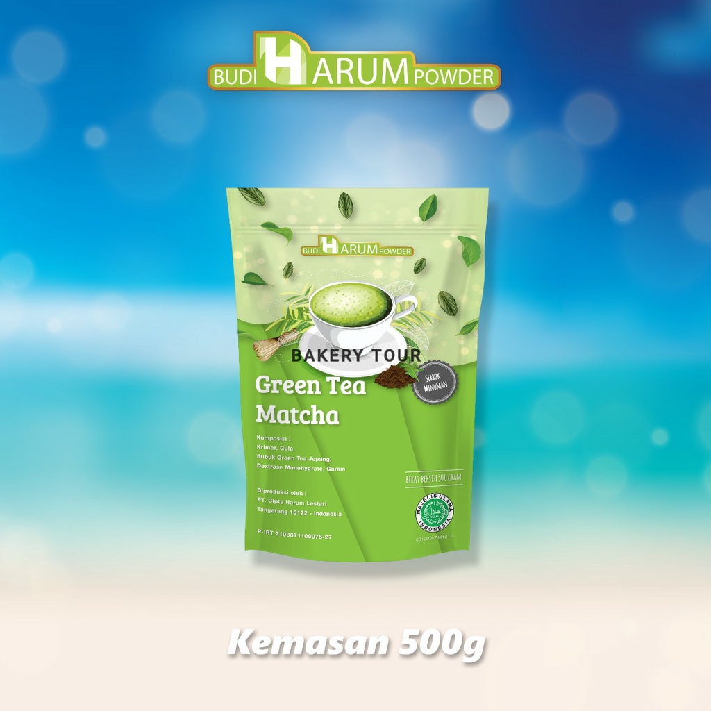 Jual Grosir Bubuk Minuman Buble Boba/Drink Powder Green Tea Matcha ...