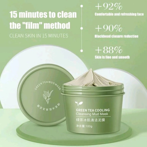 Jual MAIGOOLE Masker wajah Green tea clay mask 100g | Masker Komedo Dan ...