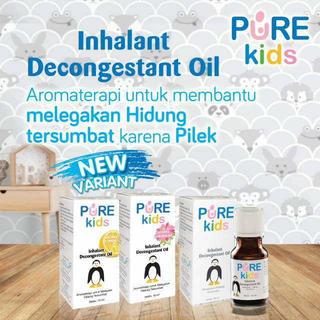 Jual Pure BB / Kids Inhalant Decongestant oil 10ml (RASA LEMON ...