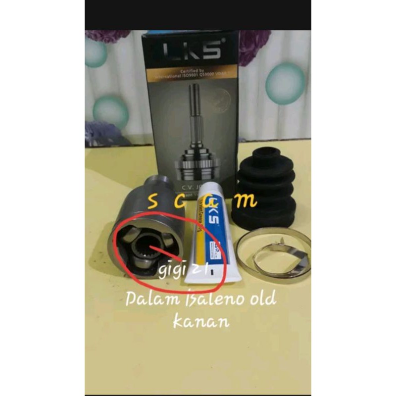 Jual cv joint depan dalam kanan as roda depan kanan baleno old 1997 manual kanan dalam | Shopee ...
