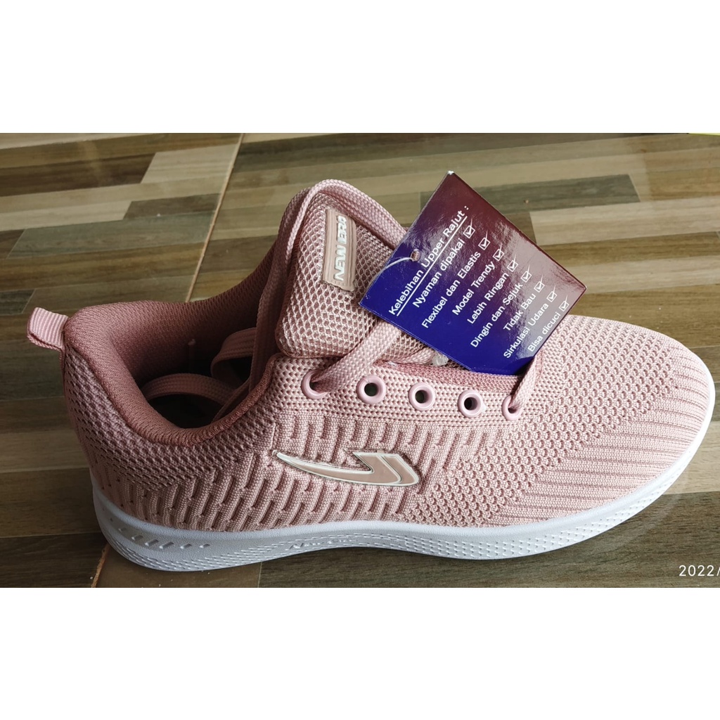 Jual New Era CINDY 05 Sepatu Sneakers Wanita Sepatu Olahraga Warna Pink ...