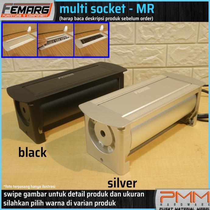 Jual multi socket-MR FEMARG | stop kontak colokan meja meeting office ...