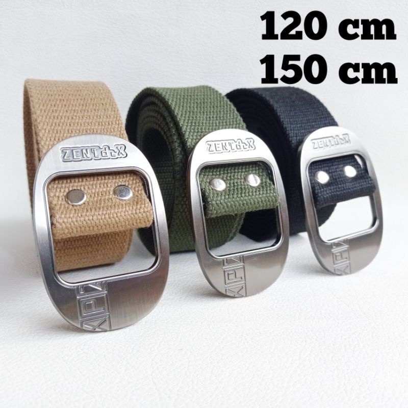 Jual GESPER/IKAT PINGGANG PRIA KANVAS JUMBO | Shopee Indonesia