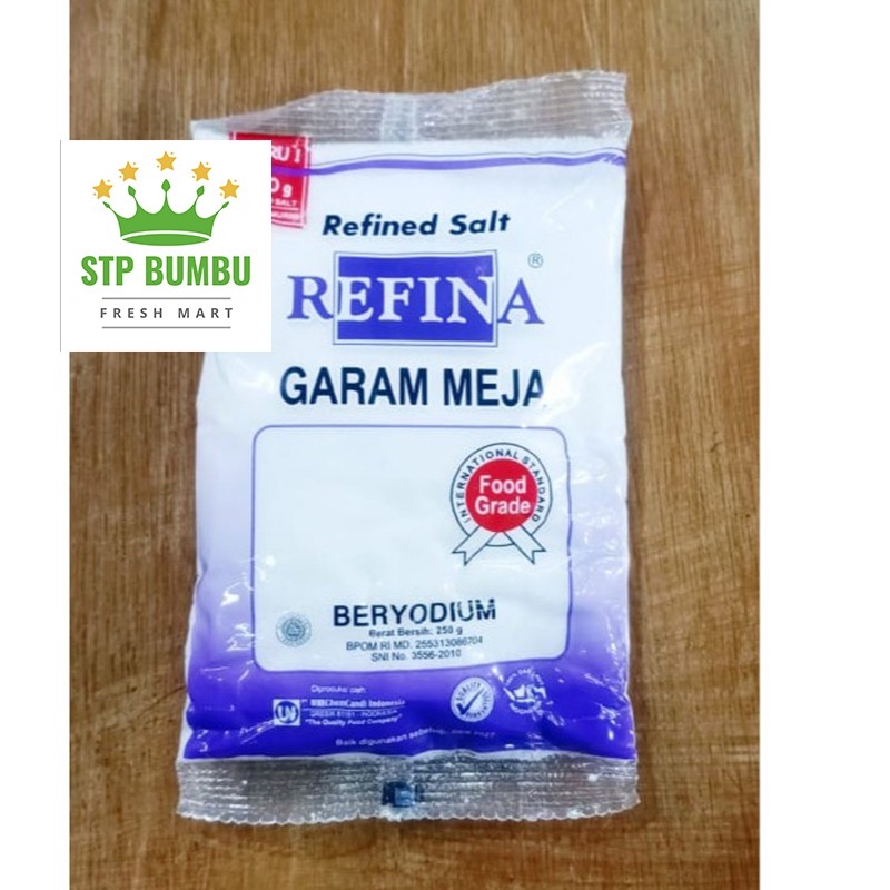 Jual Garam Halus Beryodium 500gr / Garem Refina | Shopee Indonesia