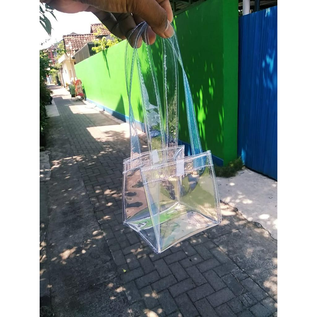 Jual 15x15x15 Tas PVC Premium / Tas PVC Custom Ukuran / Tas Mika ...