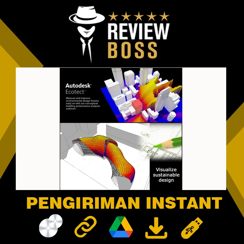 Jual APLIKASI AUTODESK ECOTECT ANALYSIS AUTO DESK FULL VERSION LIFETIME ...