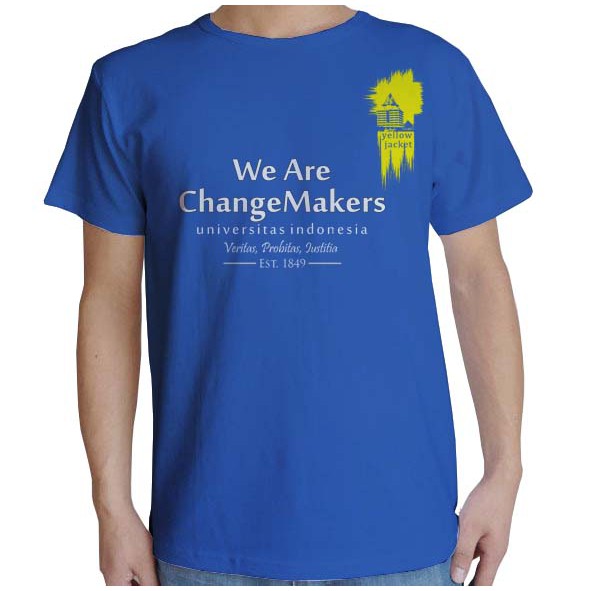 Jual Kaos kampus Universitas Indonesia - UI - yellow jacket - kaos ...