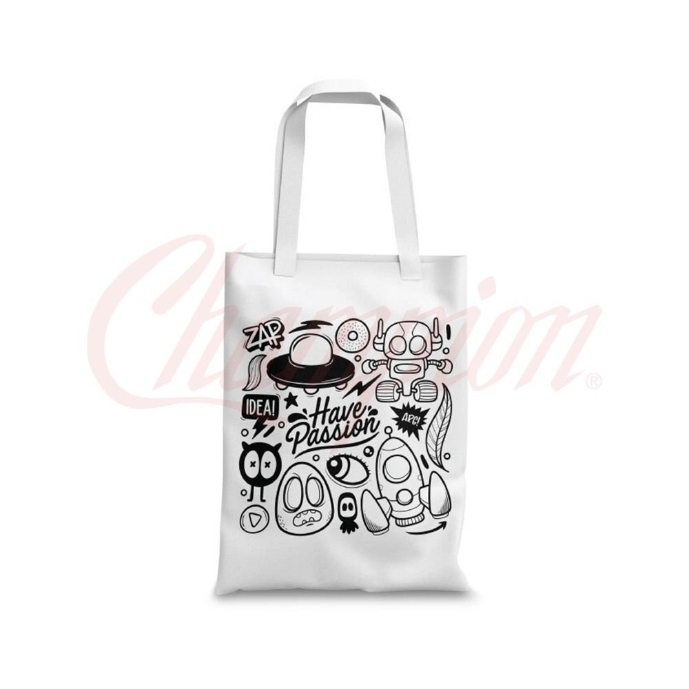 Jual Tote Bag Canvas Custom Gambar Tas Tote Wanita Print Custom Murah ...