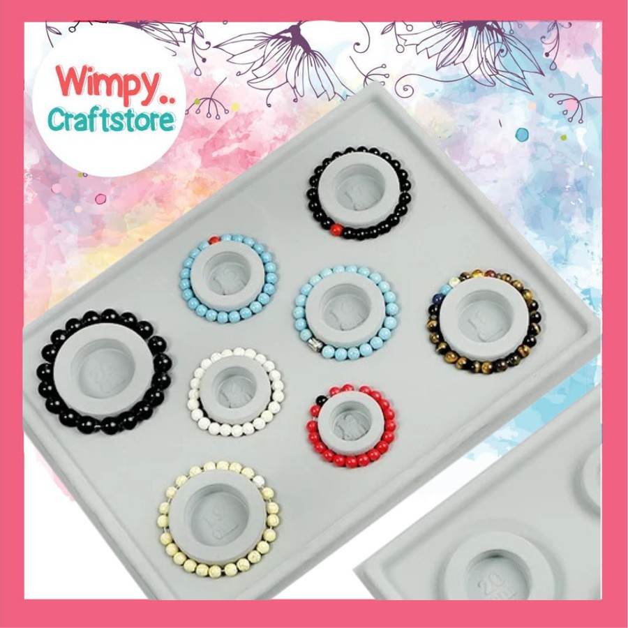 Jual Alat Bantu Merangkai Gelang Mote Manik Aksesoris DIY Bead Design ...