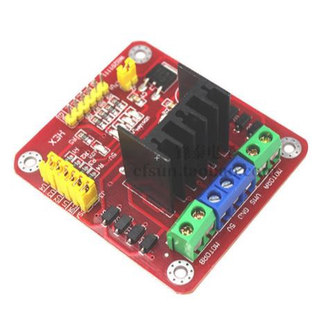 Jual L298n Dual H Bridge Motor Driver DC Stepper Controller Bigger ...