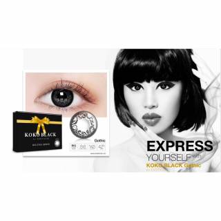 Jual Softlens X2 KOKO BLACK 14,5 MM Normal & Minus (-0,50 S/D -10,00 ...