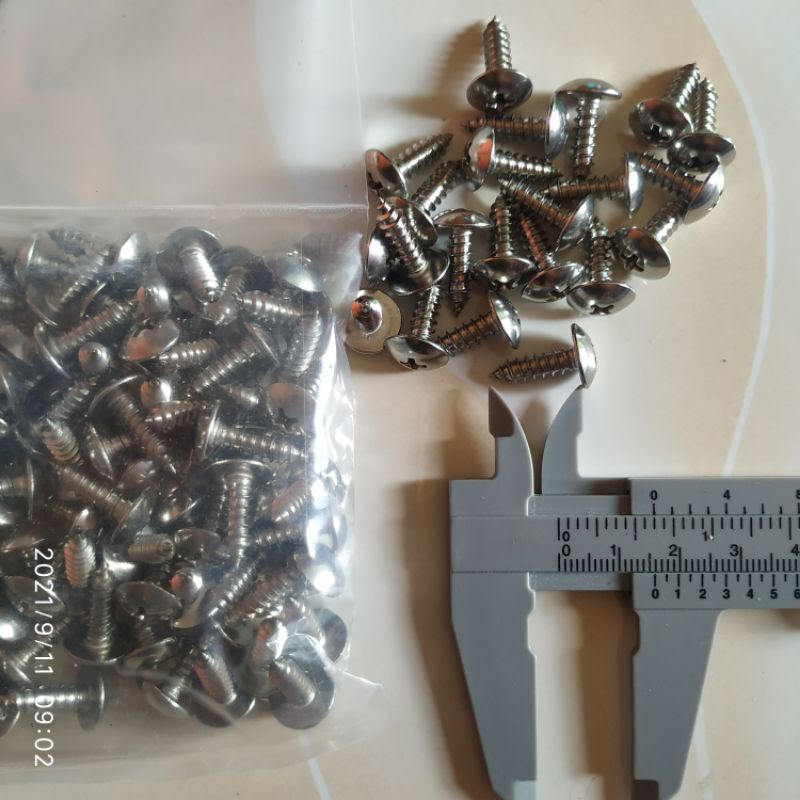 Jual Baut body baut cacing skrup bodi yamaha stainless | Shopee Indonesia