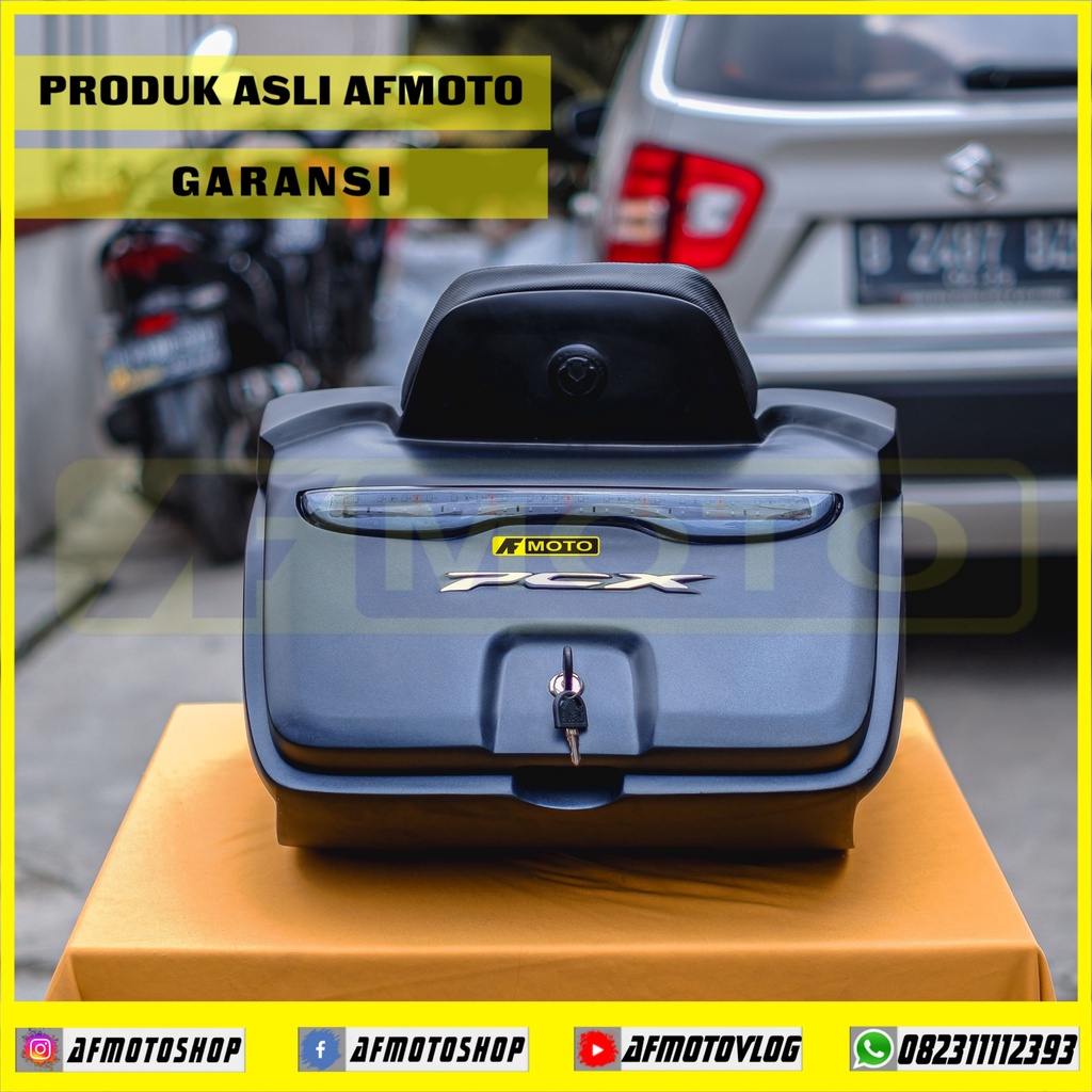 Jual TOP BOX HONDA PCX 150 INCLUDE BREAKET | Shopee Indonesia