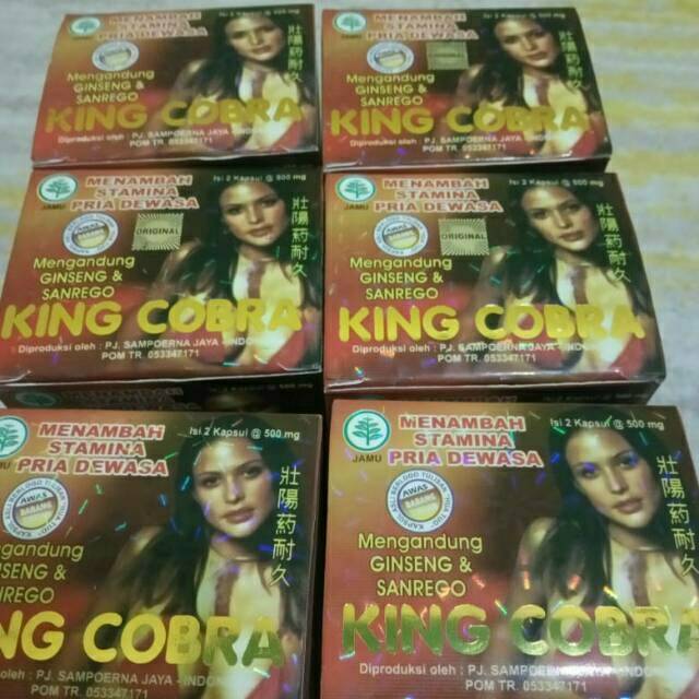 Jual Kapsul king cobra kuat perkasa | Shopee Indonesia