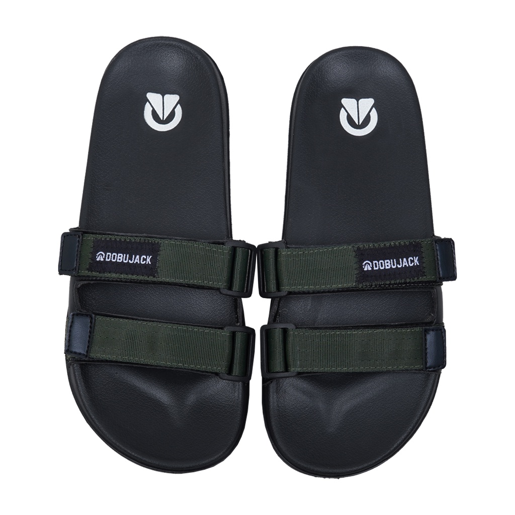 Jual Dobujack Chappal Green Sandals | Shopee Indonesia