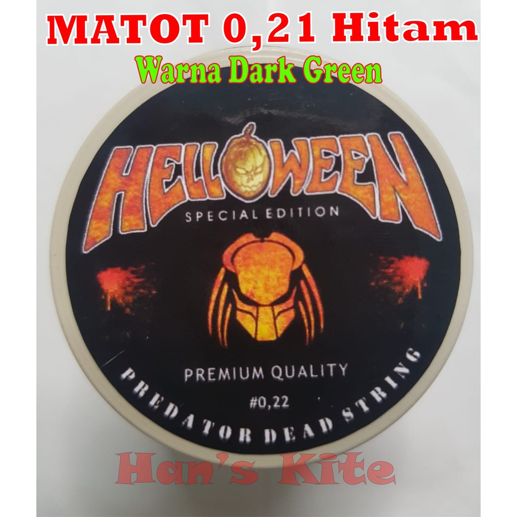 Jual FULL TREATMENT Gelasan PREDATOR Helloween Matot 0,21 ORI Formula ...