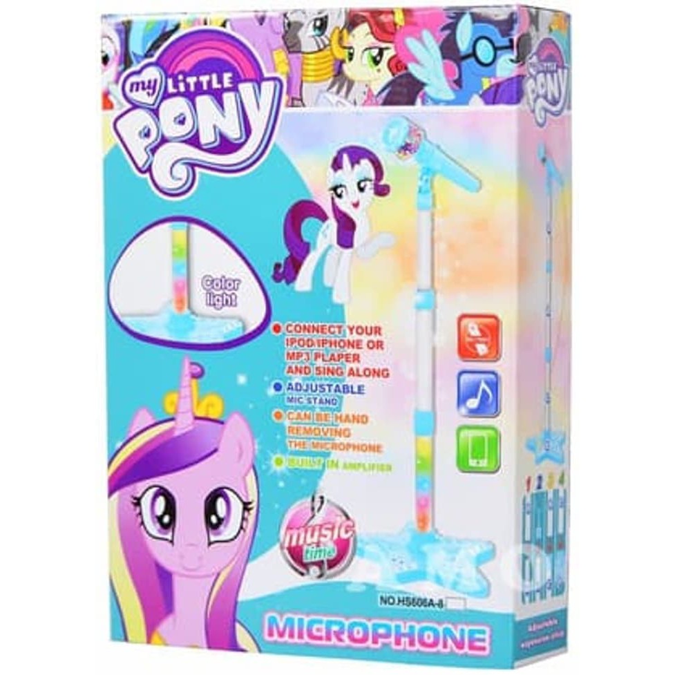 Jual Mainan Anak - Microphone MP3 My Little Pony Mic Single Karaoke ...