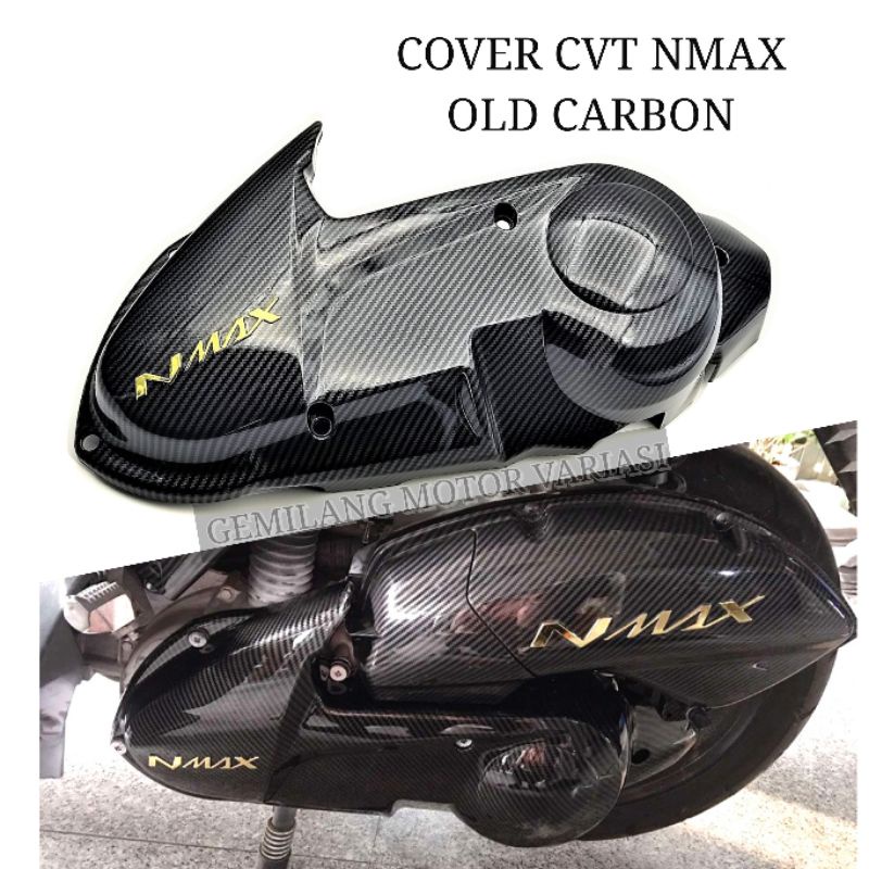 Jual Cover Cvt Nmax Old Carbon Pnp Modifikasi Bodi Karbon Motor Yamaha ...