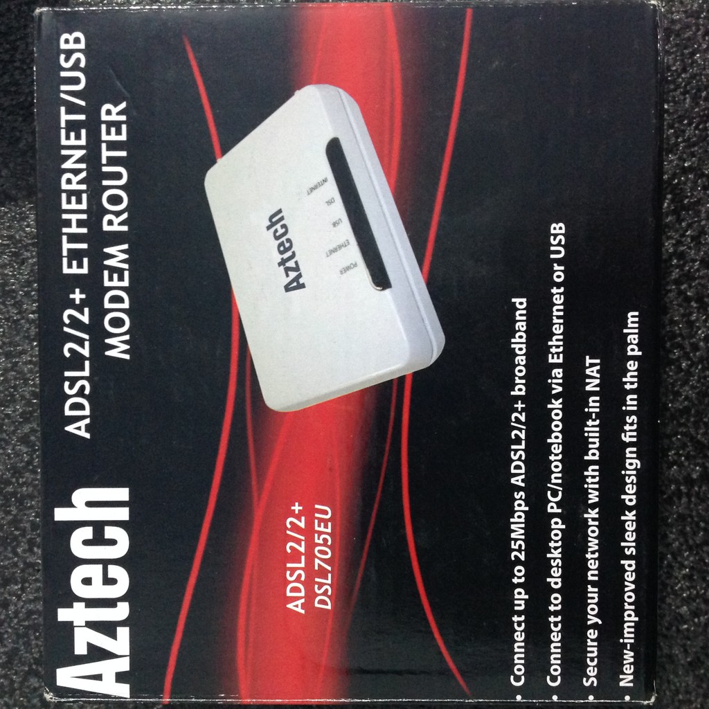 Jual AZTECH ADSL2/2 + ETHERNET/ USB MODEM ROUTER | Shopee Indonesia