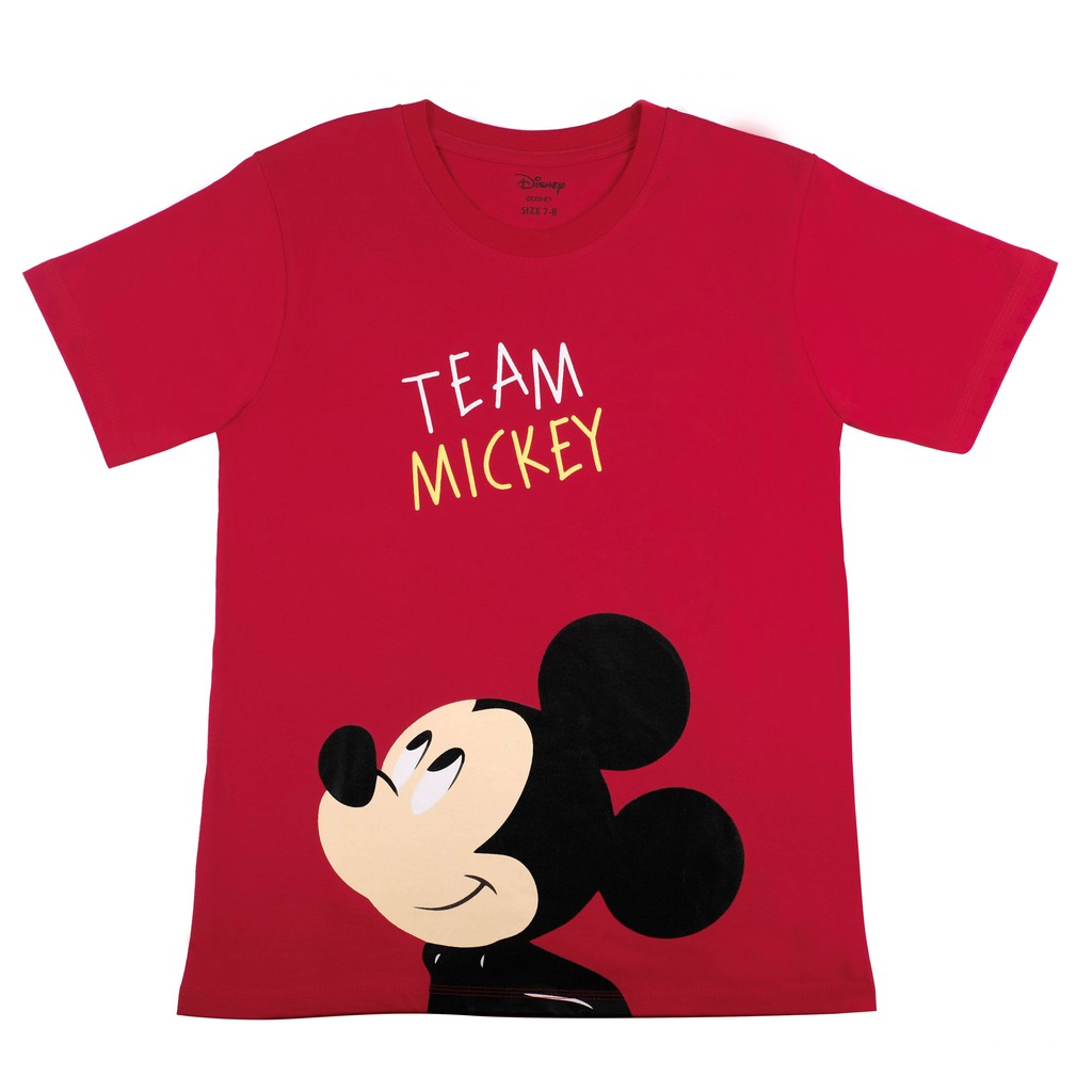 Jual Disney T-Shirt Mickey Mouse / Anak-anak (Kids) / Warna Merah ...