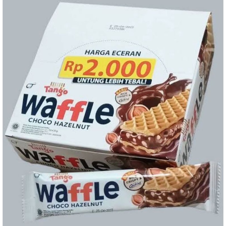 Jual Tango Waffle Choco Hazelnut ( isi 12 pcs @25gr ) | Shopee Indonesia