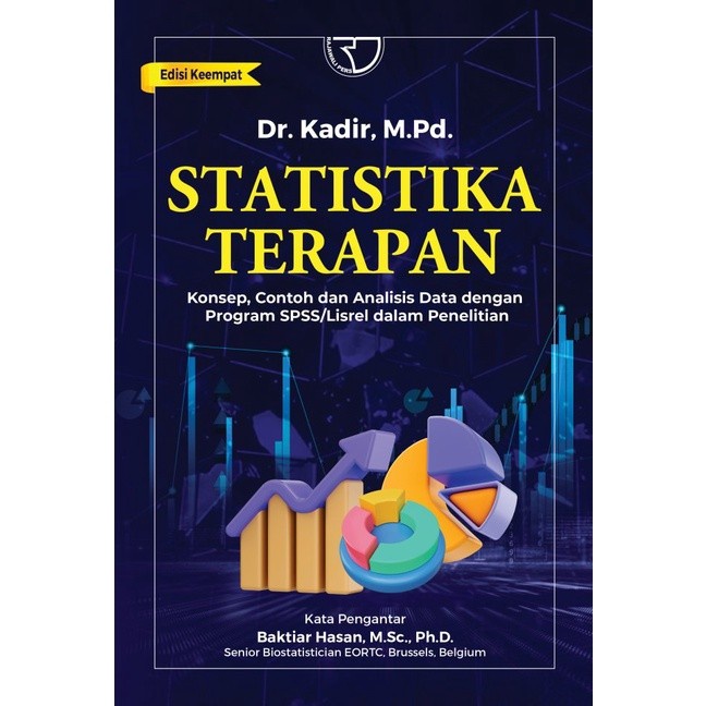 Jual Statistika Terapan Konsep Contoh dan Analisis Data Dengan Program SPSS/LISREL oleh Kadir ...