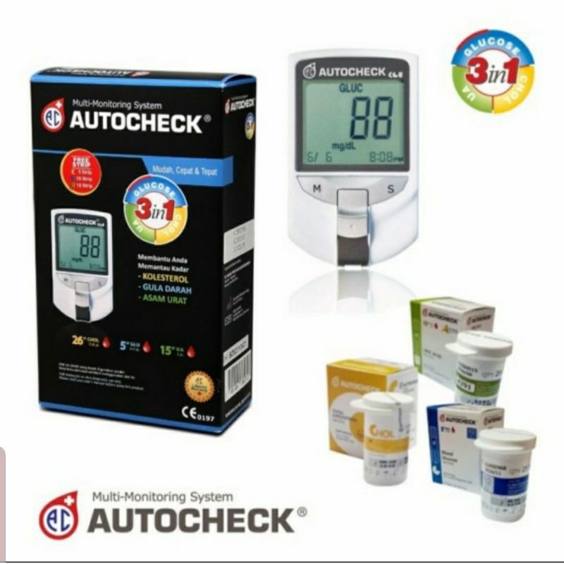 Jual Multi Monitoring system Autocheck CGU Alat tes gula darah ...