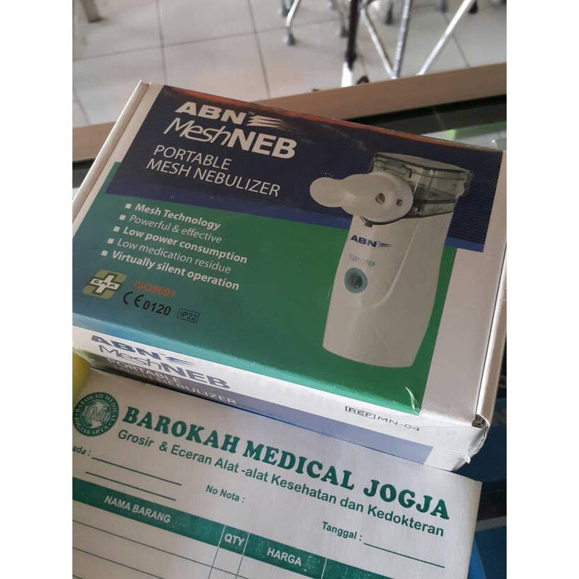Jual Portable Nebulizer Alat Uap Asma Batuk Pilek ABN Mesh NEB ...