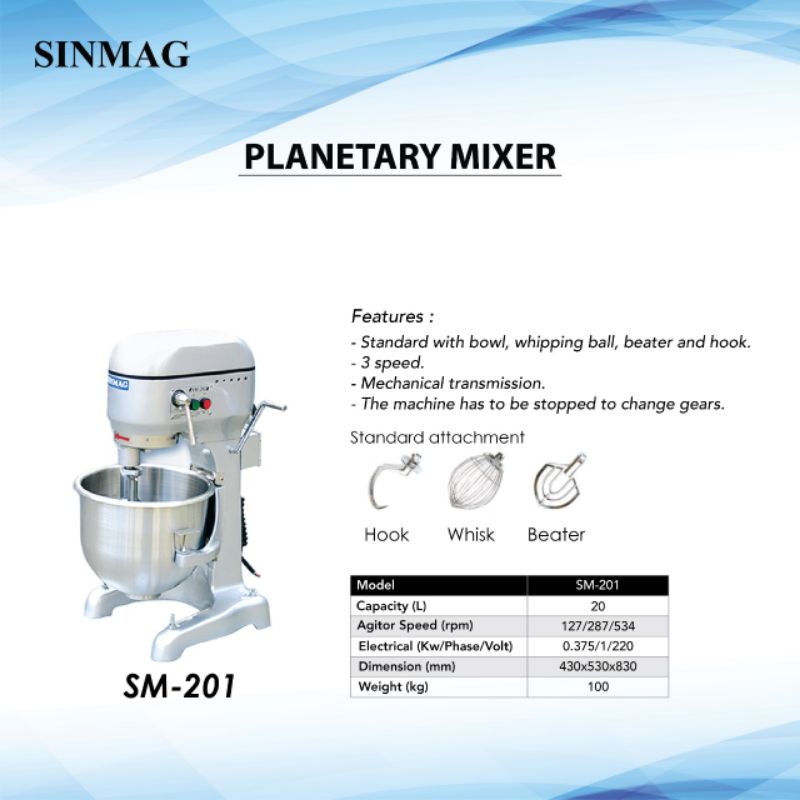 Jual planetary Mixer 20 liter mixer adonan | Shopee Indonesia