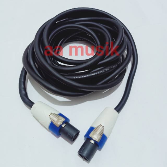 Jual Kabel speaker Jack spikon to spikon ukuran kabel 2x150mm Titans 7 ...