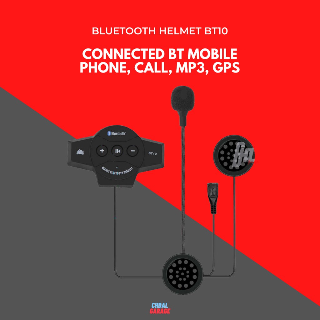 Jual HELMET BLUETOOTH BT-10 | Shopee Indonesia