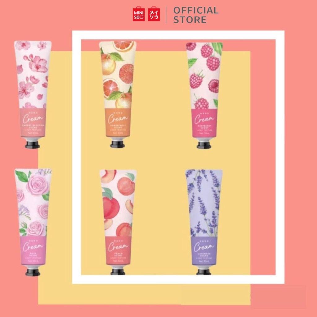 Jual Official Partner Miniso Denpasar Hand Cream Hand Body Miniso My ...