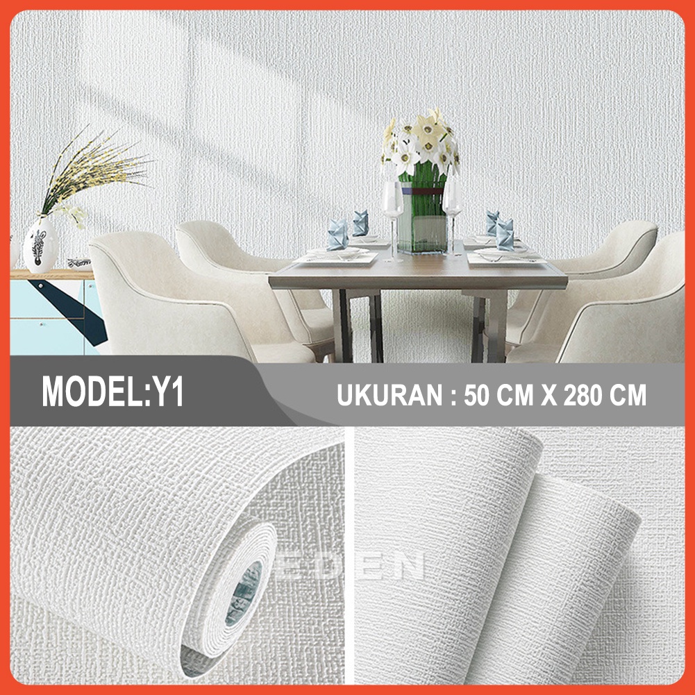 Jual Wallpaper Dinding Linen Roll Walpaper Dinding Stiker Dekorasi Kamar Kelas atas | Shopee ...