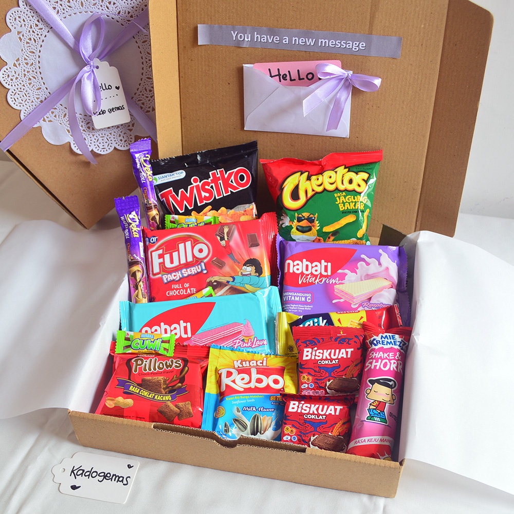 Jual KADO / KADO ULTAH / KADO ULTAH MURAH / SNACK BOX / SNACKBOX MURAH ...