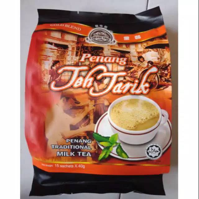 Jual Teh Tarik Penang sachet 40gr isi 15sachet | Shopee Indonesia