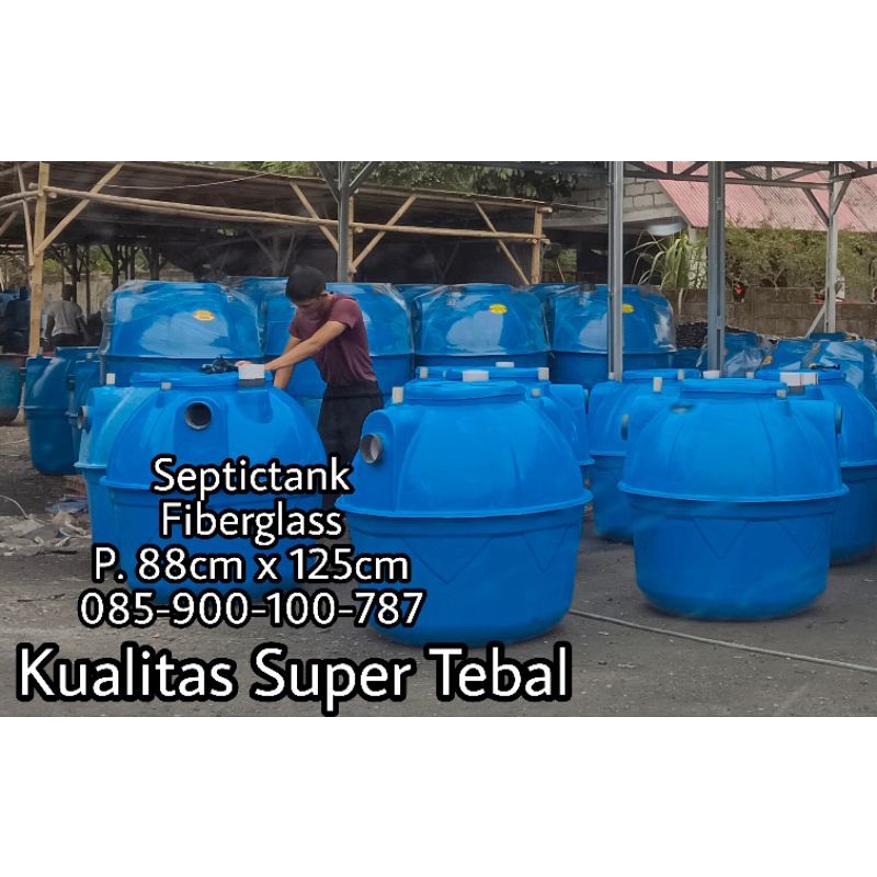 Jual Bio Septic Tank 800 Liter,Septictank Fiberglass,BioFilter, Biotech ...