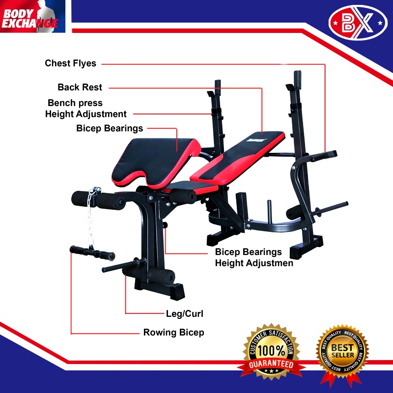 Jual Home Gym TL-7705 Bench Press Original - Alat Fitness - Alat ...