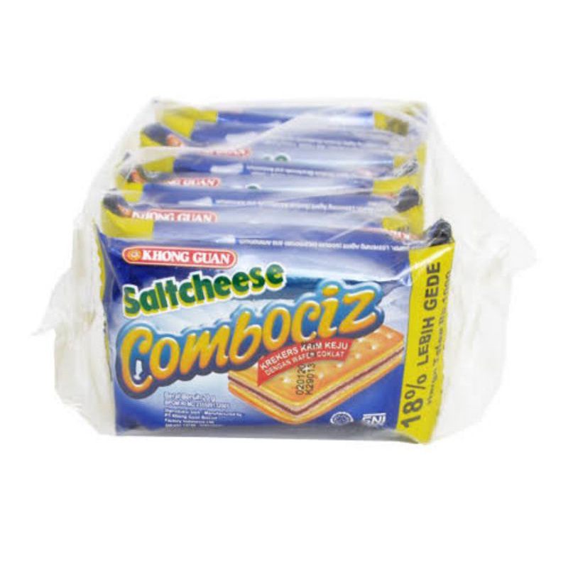 Jual Khong Guan Saltcheese Combociz 10 x 17g | Shopee Indonesia